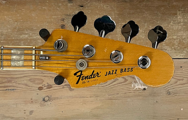 Fender Jazz 1976 w/ John East Preamp (Refin) – The Bass Gallery