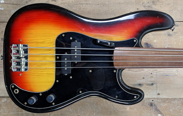 Fender Precision bass Fretless 1978 – The Bass Gallery